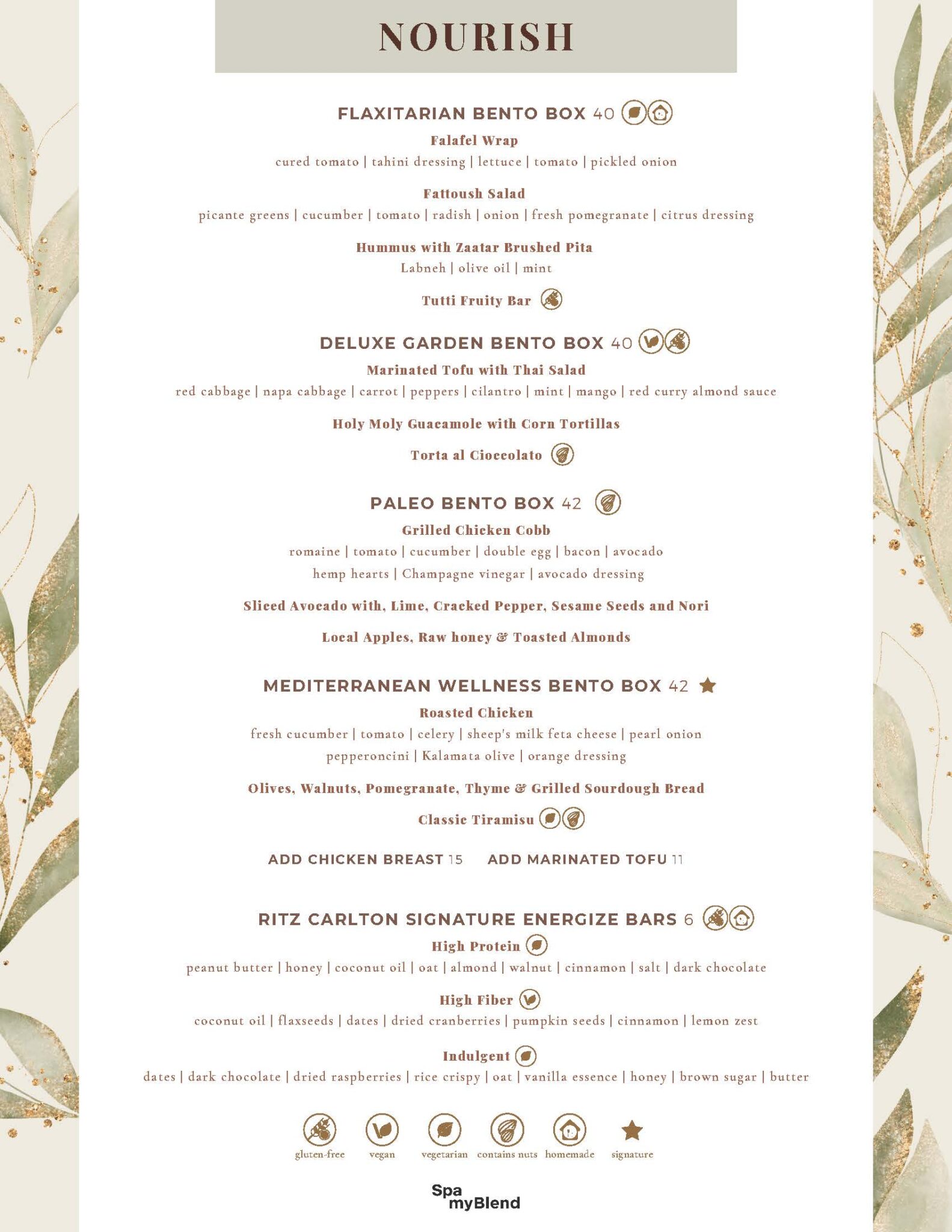 Health and Wellness - Spa myBlend