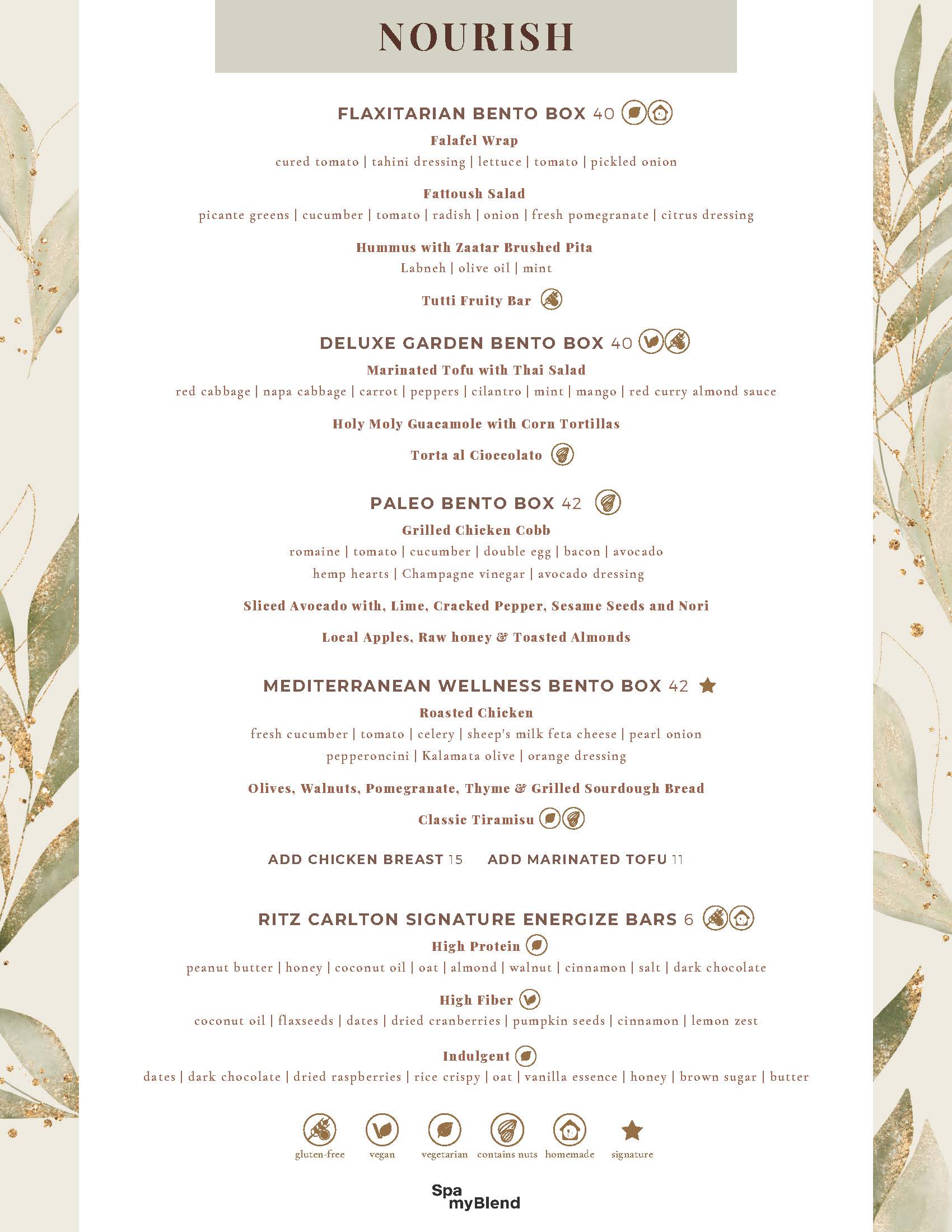 Health and Wellness - Spa myBlend